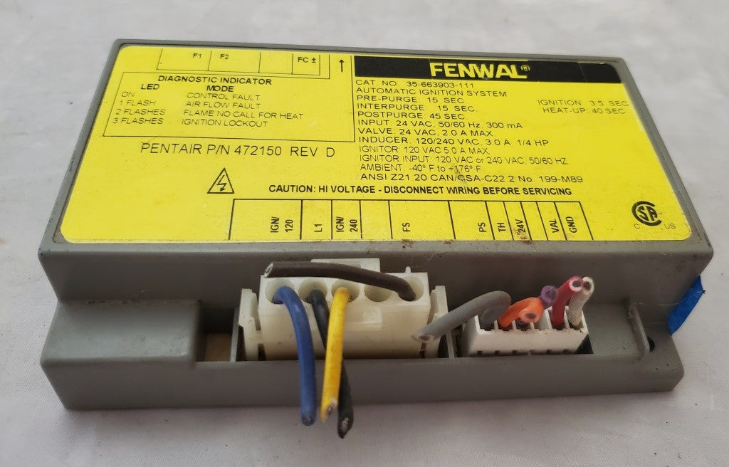 Fenwal 35-663903-111 Automatic Ignition Control Module 24 VAC – TexasConsignmentShop