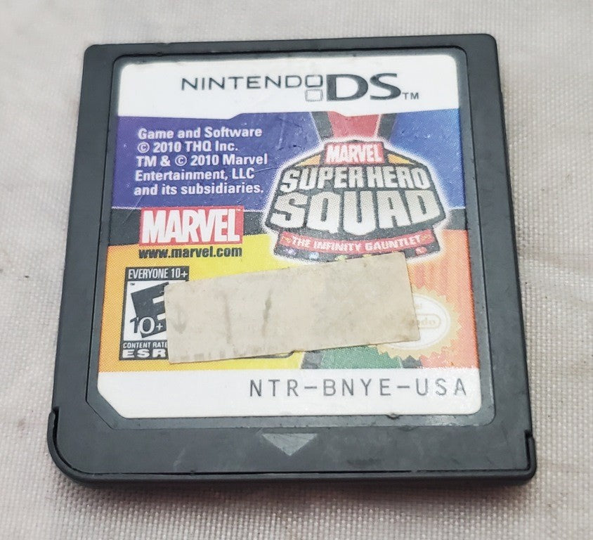 Nintendo DS - Marvel Superhero Squad The Infinity Gauntlet Game Cartri ...