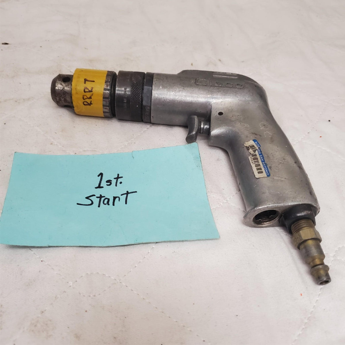 CLECO Heavy Duty Pneumatic Pistol Grip Air Drill Air Tool RRR7 ...