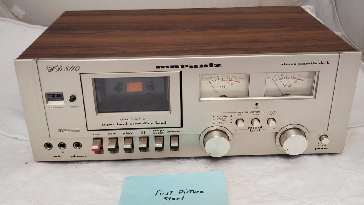 Marantz SD800 Stereo Cassette Deck – TexasConsignmentShop