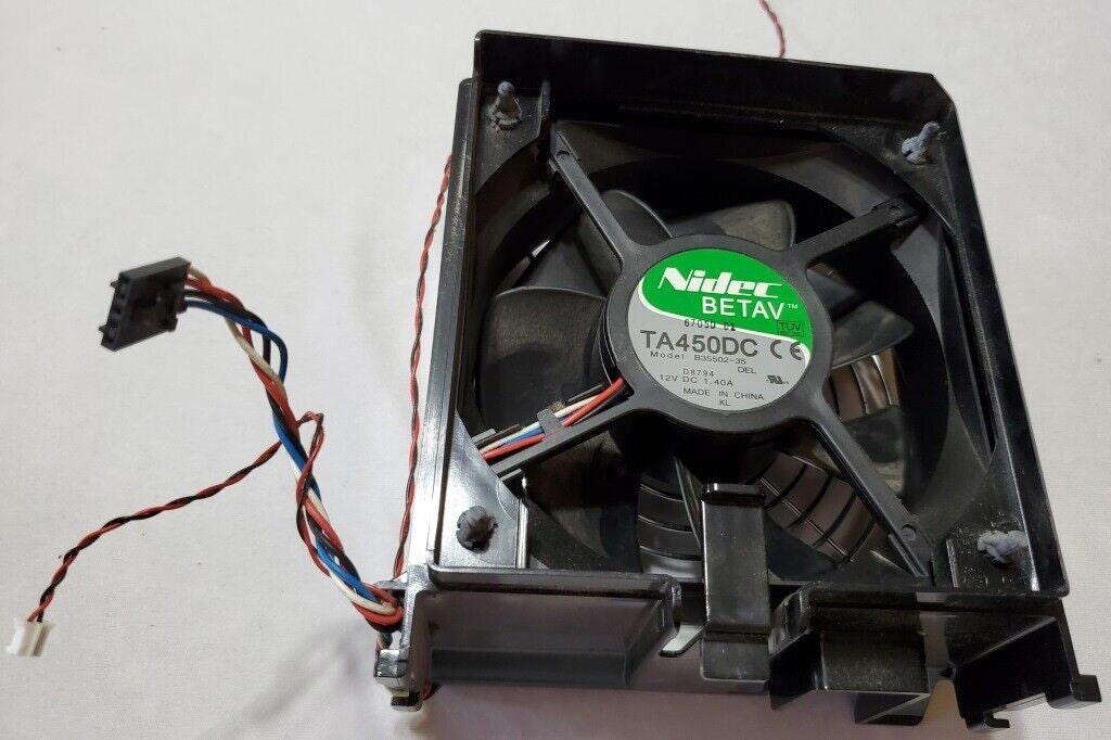 Nidec Beta V: TA450DC Fan, Model: B35502-35. 12V DC, 1.40A Tested ...
