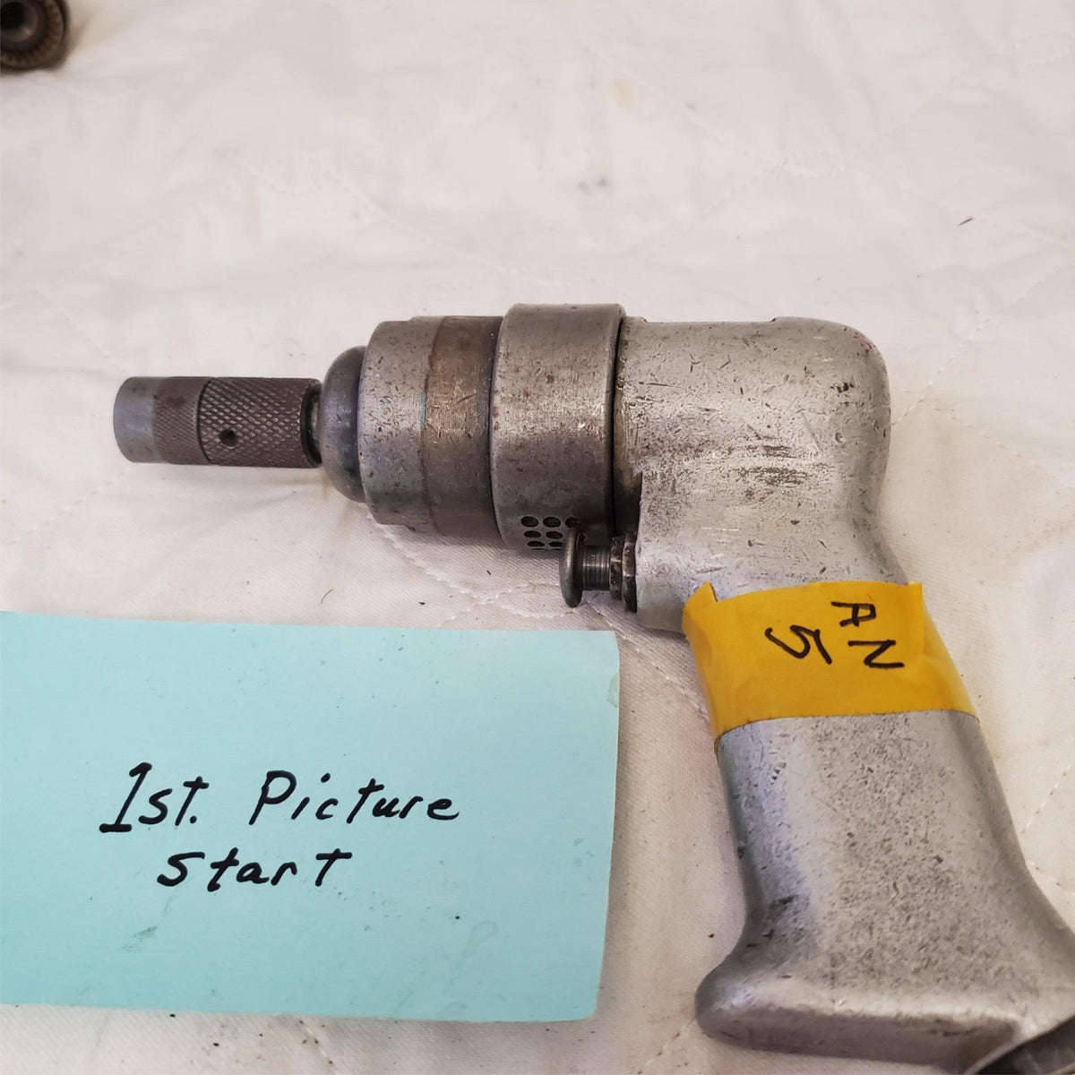 Pneumatic Drill Quick Change Chuck Aircraft Tools Air Drill AN5 ...